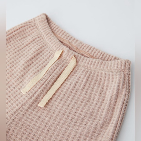Zara | Matching Sets | Zara Kids Soft Touch Waffle Weave Wide Leg ...